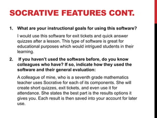 Kw software evaulation | PPT