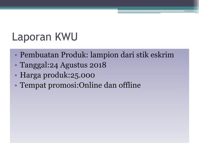 Kwu lampion | PPT