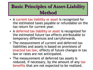 Accounting for Income Tax | PPT