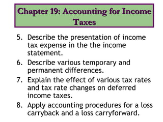 Accounting for Income Tax | PPT