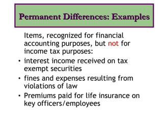Accounting for Income Tax | PPT