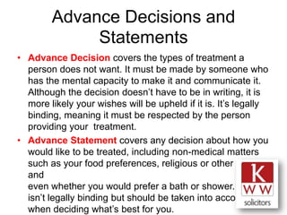 Lasting Powers of Attorney | PPTX