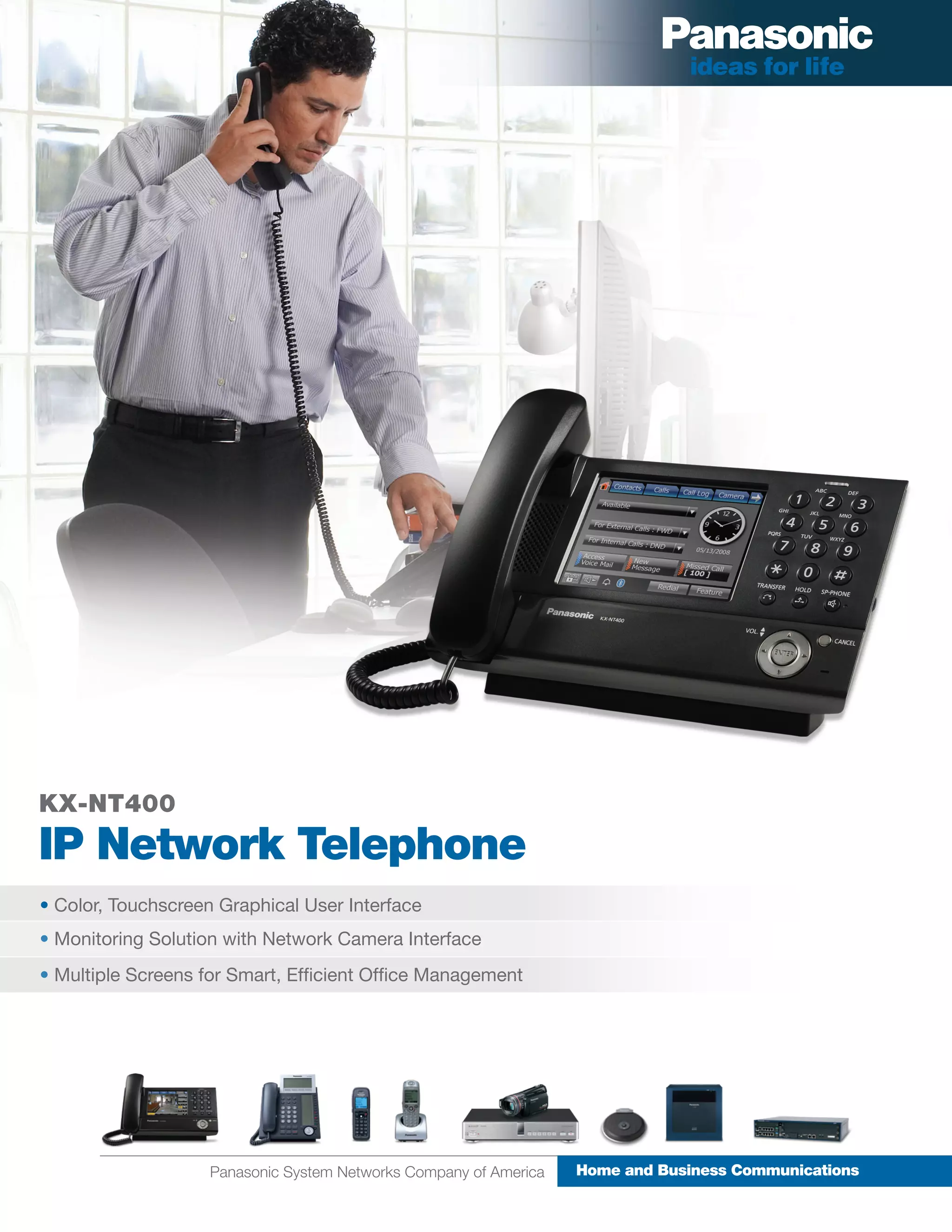 Kx nt400 brochure | PDF