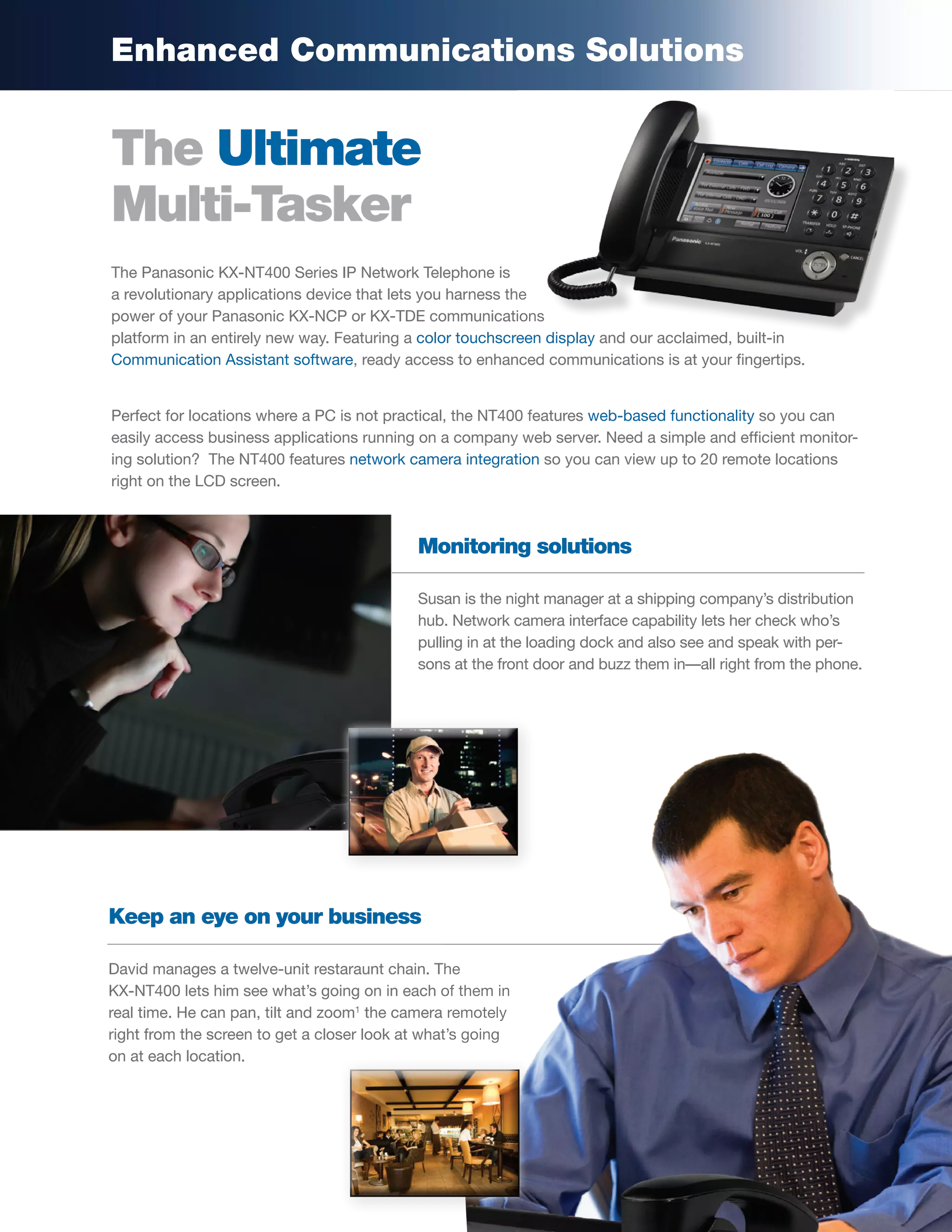 Kx nt400 brochure | PDF