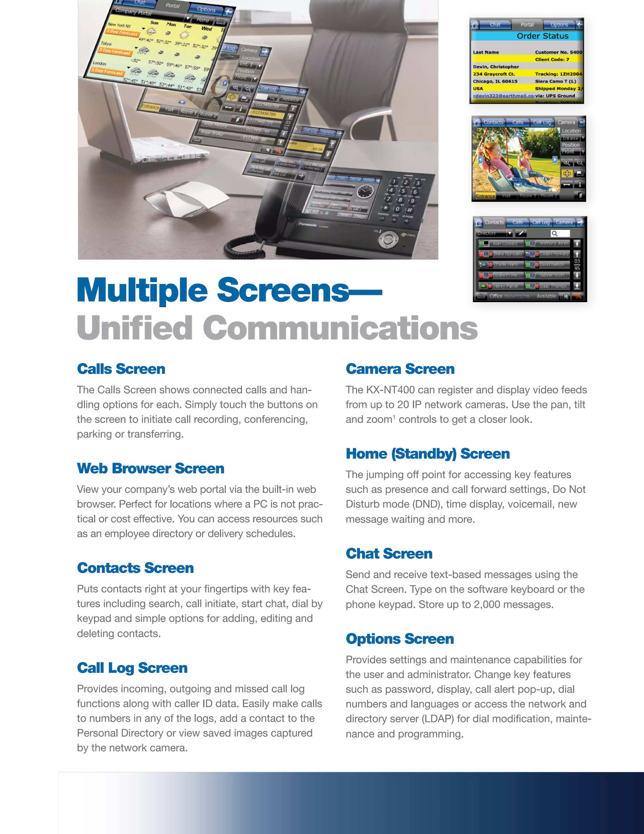 Kx nt400 brochure | PDF