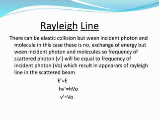 Quantum Theory of Raman effect | PPTX