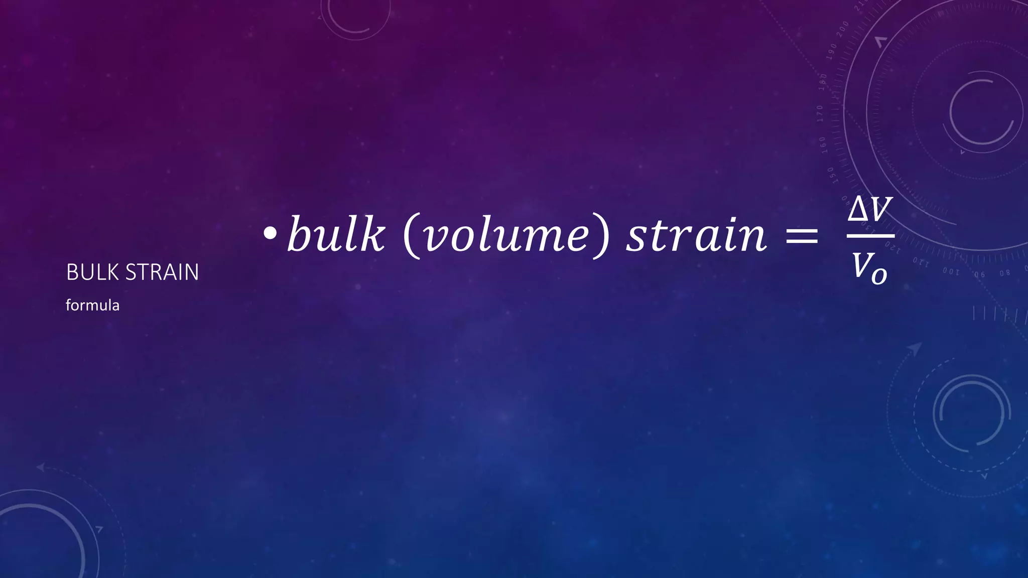 The bulk modulus explained | PPTX