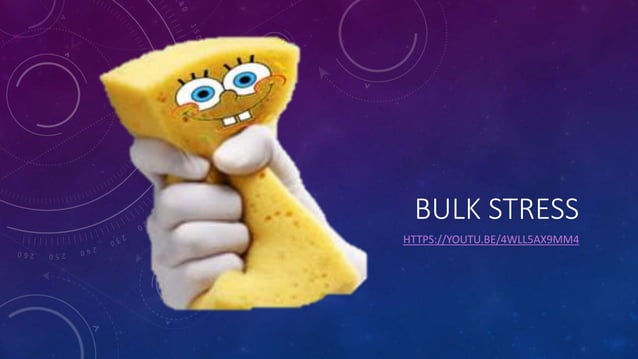 The bulk modulus explained | PPTX