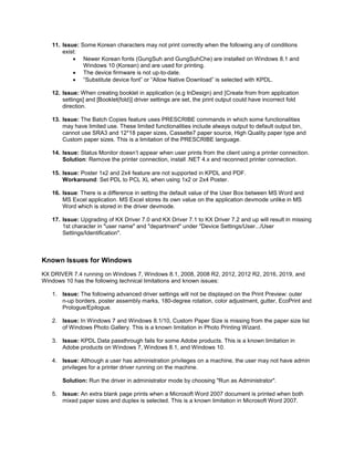 Kx driver v74 read me | PDF