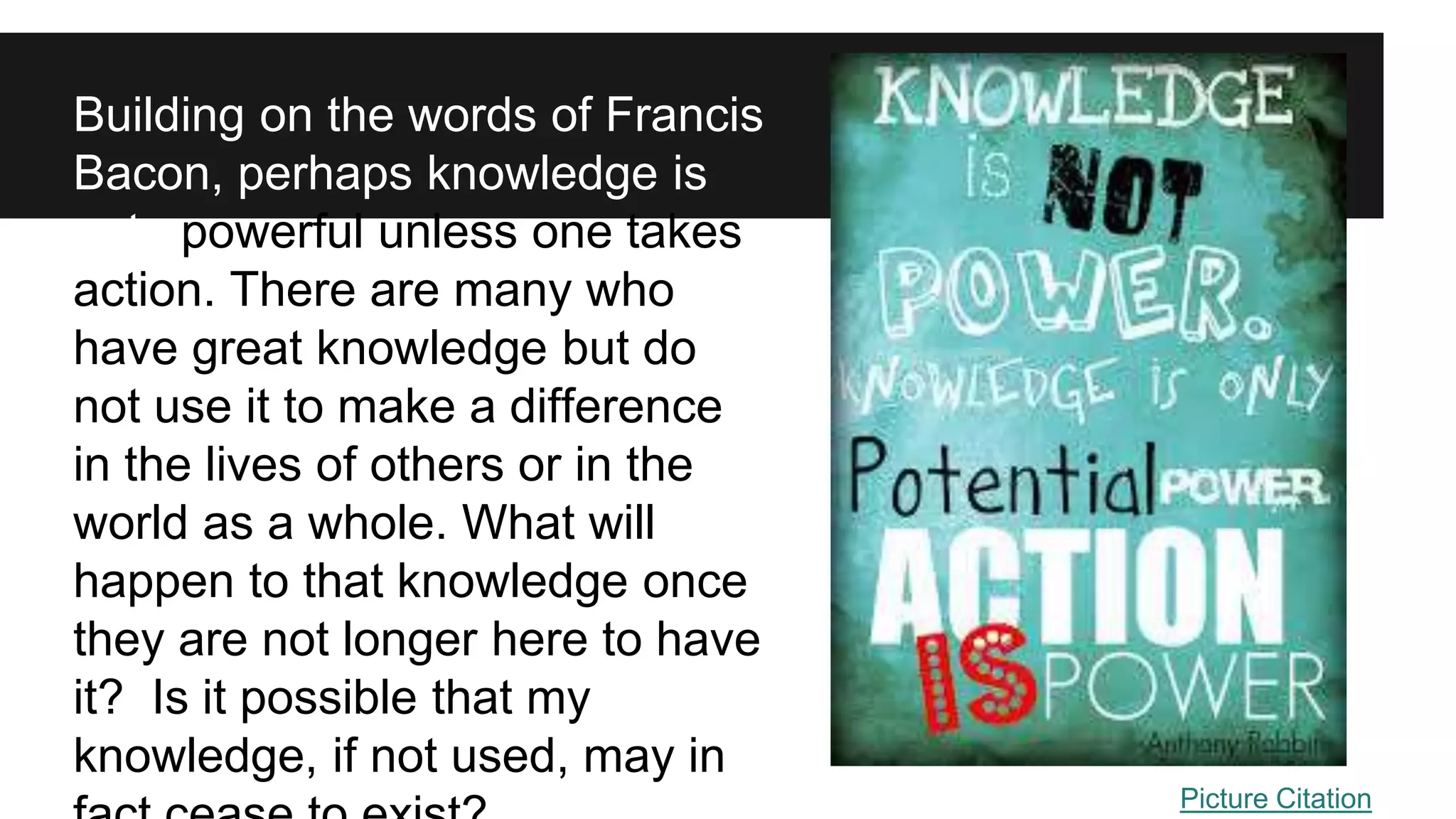 Defining Knowledge | PPT