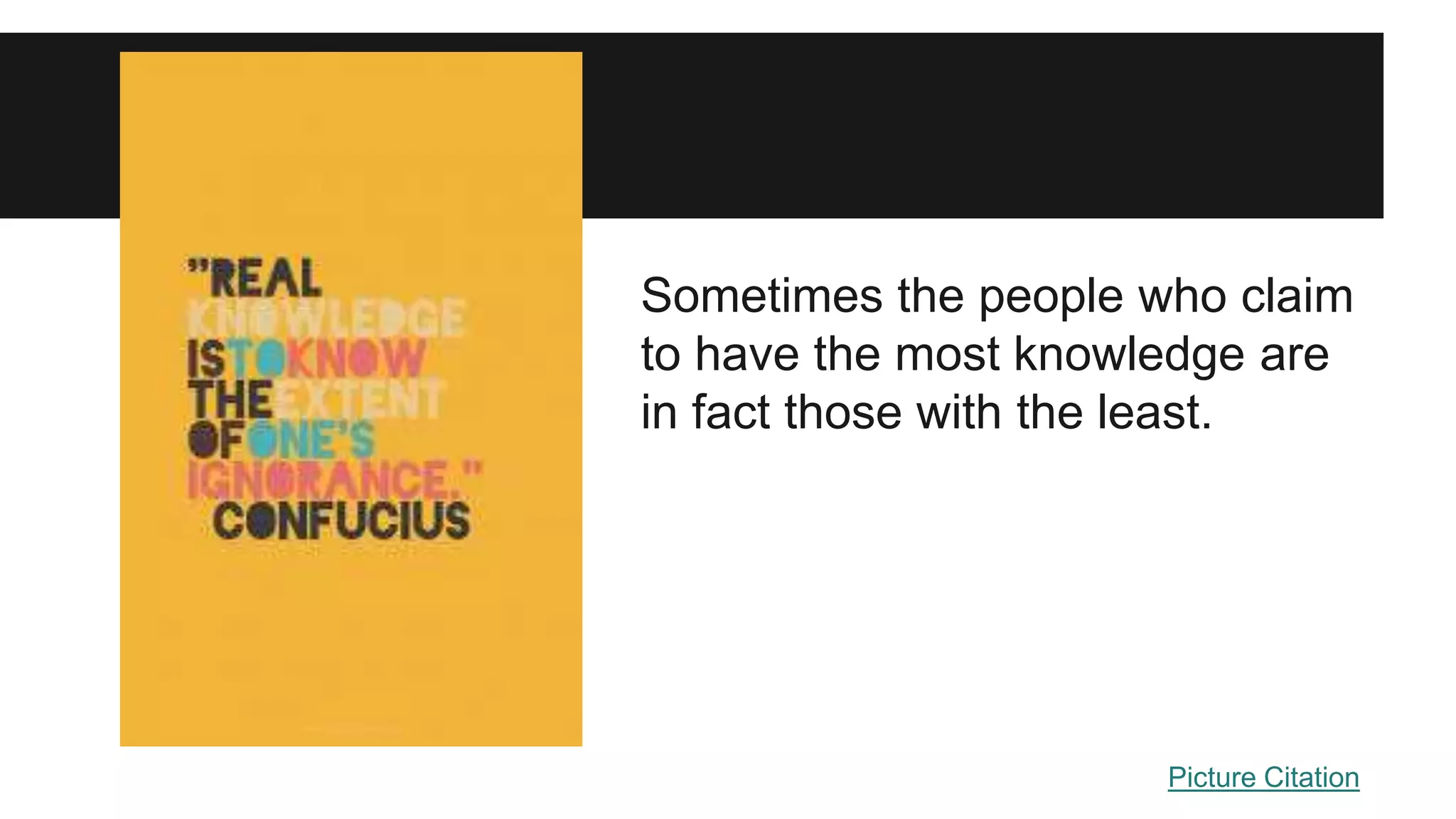 Defining Knowledge | PPT