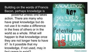 Defining Knowledge | PPTX