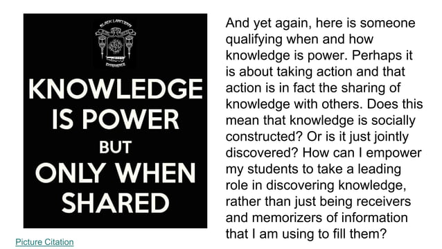 Defining Knowledge | PPT