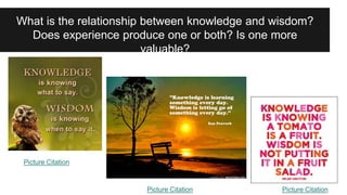 Defining Knowledge | PPT