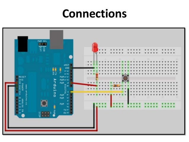 push button with led matrix