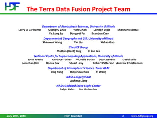 NASA Terra Data Fusion | PPT