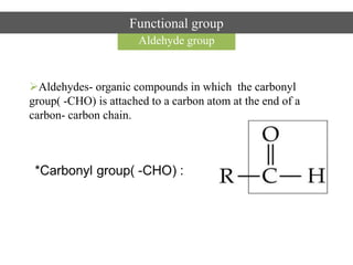 Functional groups and chemical reactions in food | PPTX