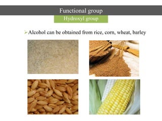 Functional groups and chemical reactions in food | PPTX