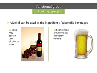 Functional groups and chemical reactions in food | PPTX