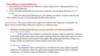 KY- Interference -01.pptx-NITW-Physics-1st sem | PPT