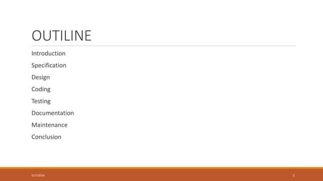 Programming Steps | PPTX