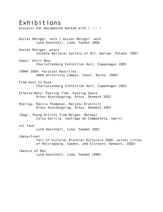 Kyander portfolio 1998-2007 | PDF