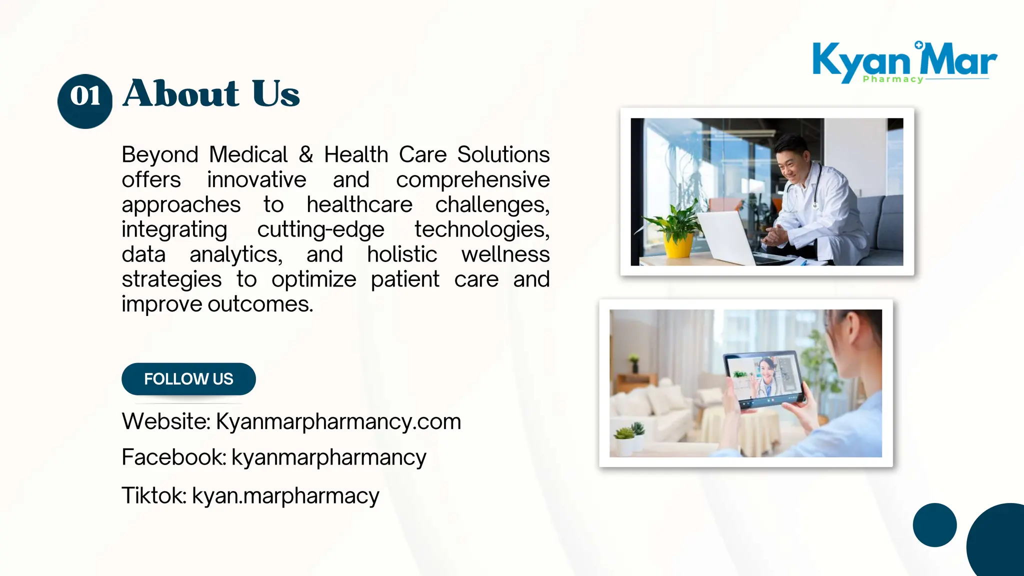Kyan Mar Online Pharmacy & Healthcare Solutions | PPTX