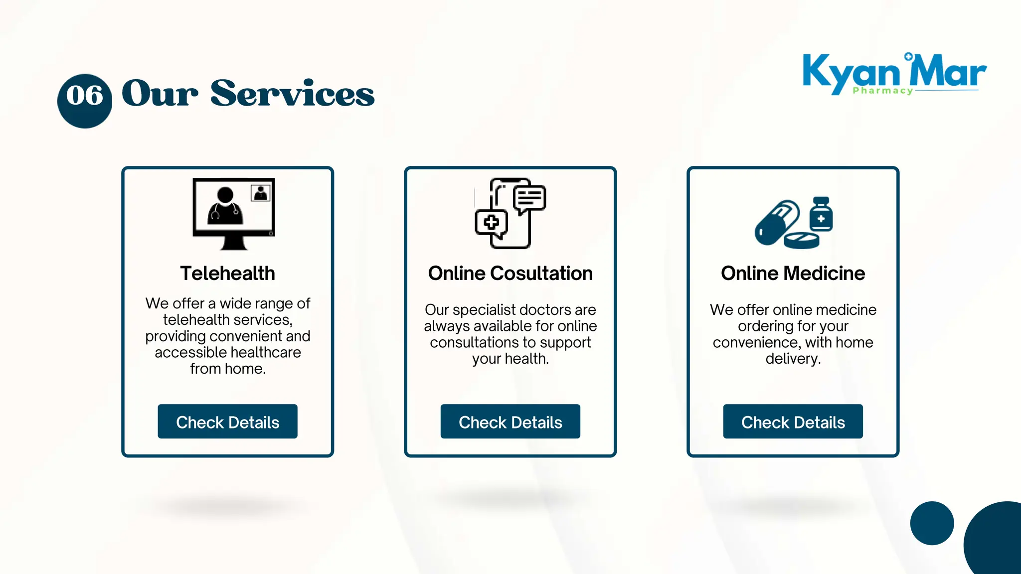 Kyan Mar Online Pharmacy & Healthcare Solutions | PPTX