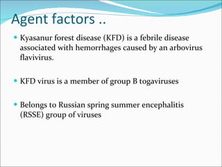 Kyasanur forest disease | PPT