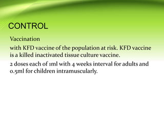 Kyasanur forest disease, community health nursing | PPTX