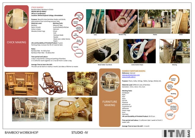 Bamboo Workshop | PPTX | Woodworking | Arts and Crafts