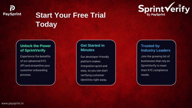 KYC API By SprintVerify powered by PaySprint .pdf | Web Development ...