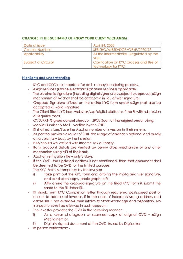 Kyc circular | PDF | Internet Safety | Parenting
