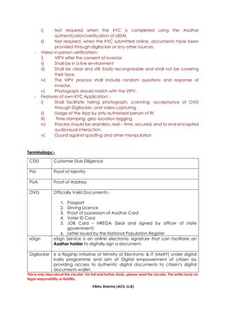 Kyc circular | PDF | Internet Safety | Parenting