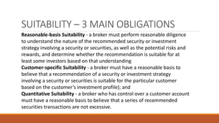 KYC - Know Your Costumer and the Importance of Suitability | PPTX