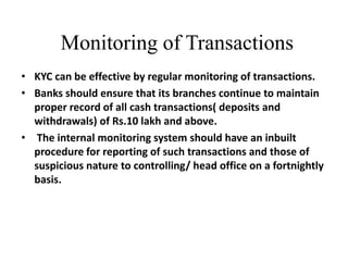 Kyc (know your customer) | PPTX