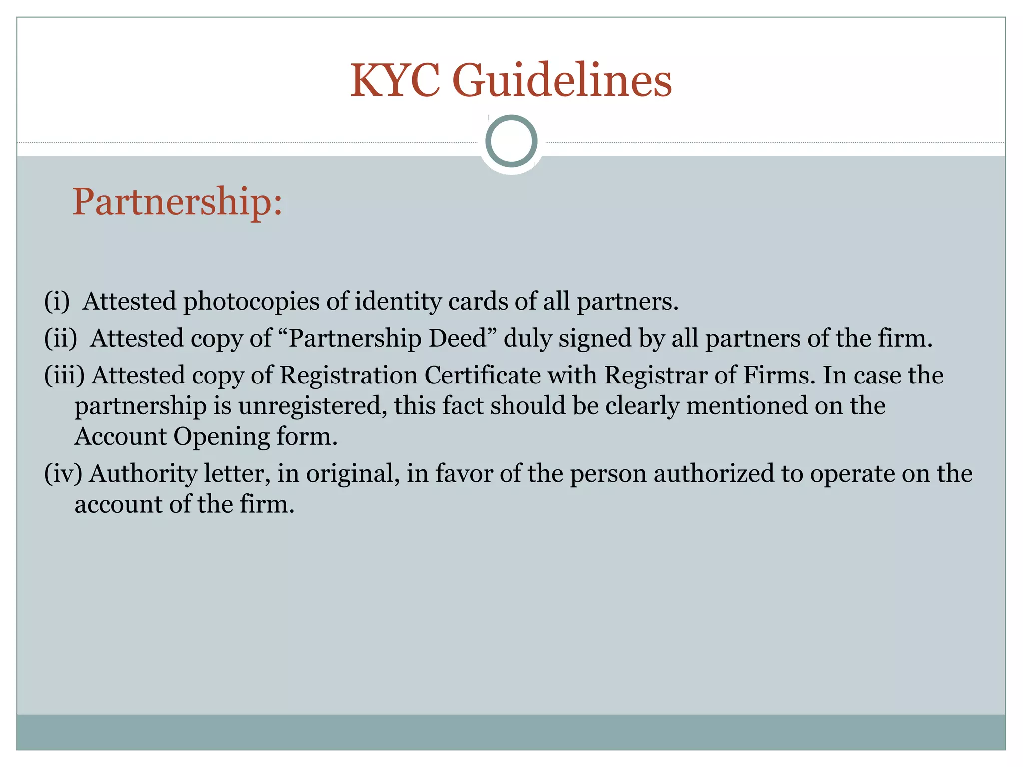 Kyc Know Your Customer | PPT