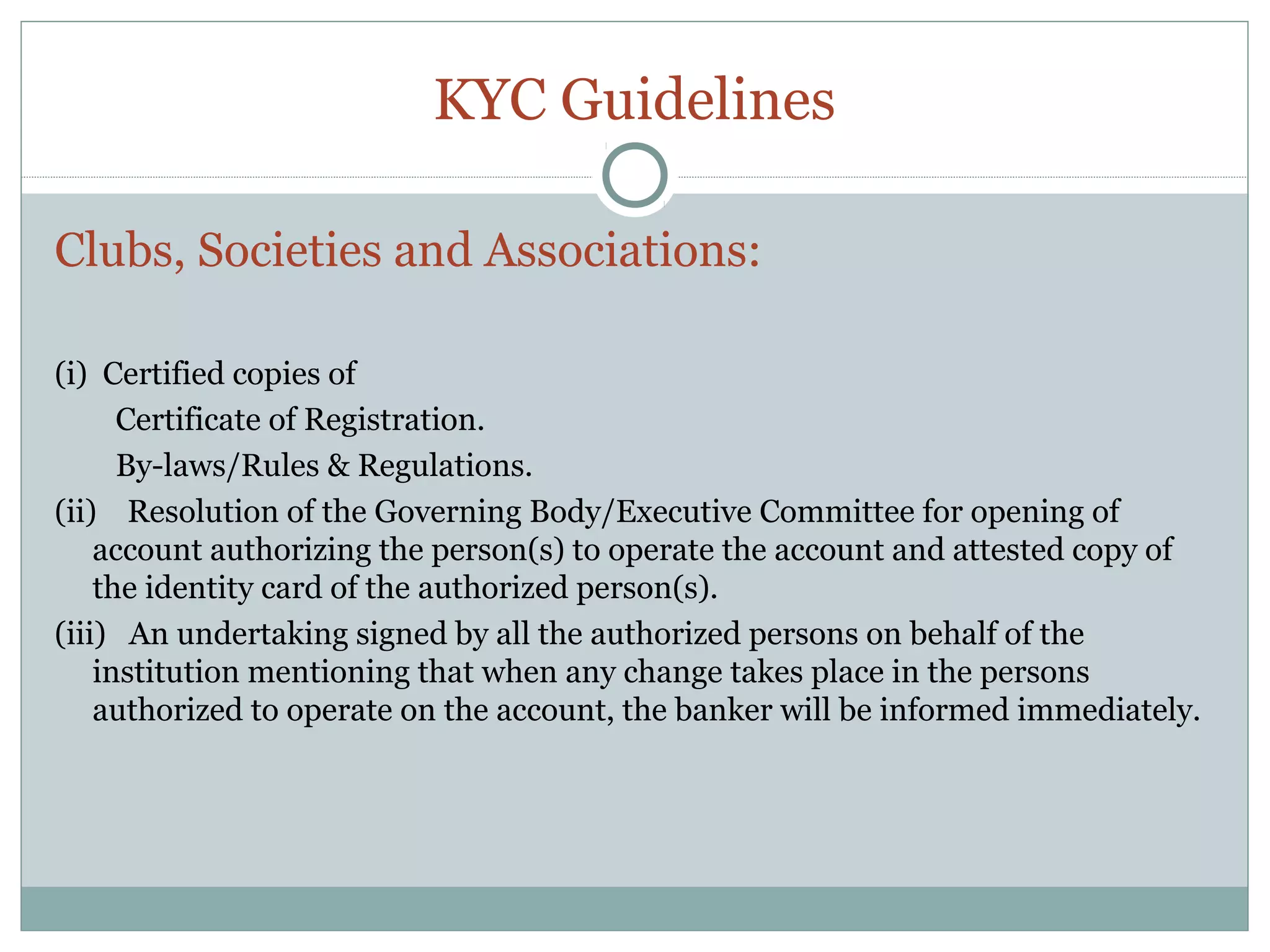 Kyc Know Your Customer | PPT