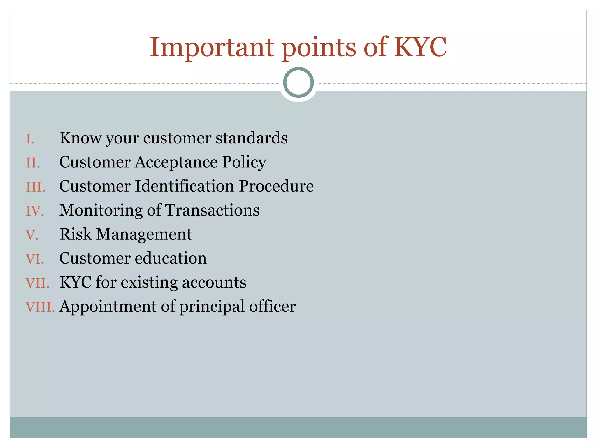 Kyc Know Your Customer | PPT