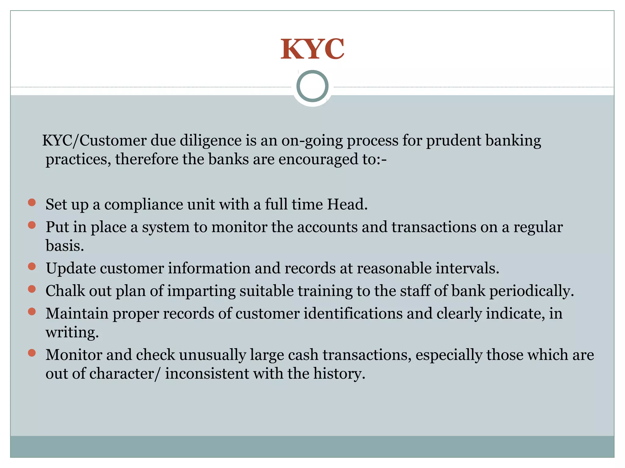 Kyc Know Your Customer | PPT