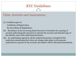Kyc Know Your Customer | PPT