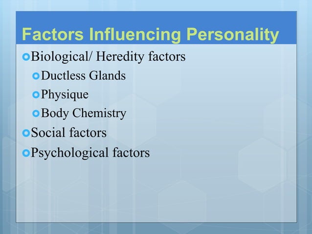 Personality | PPTX | Science