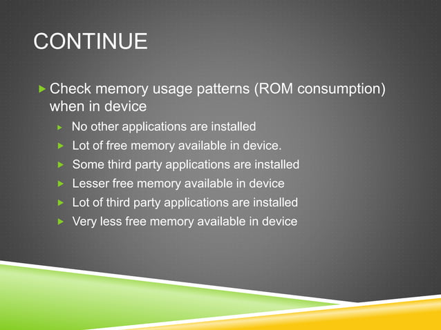 Mobile Performance Testing Pptx Operating Systems Computer Software And Applications