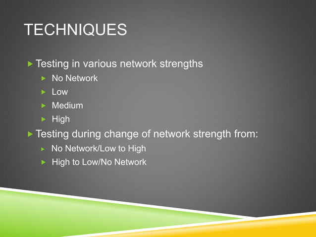 Mobile performance testing | PPTX | Operating Systems | Computer ...