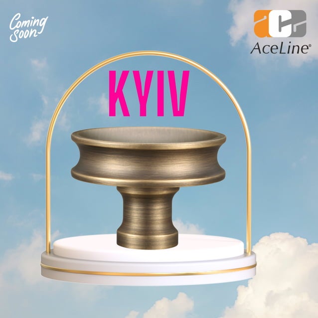AceLine Kyiv Solid Brass Drawer Knob | PDF