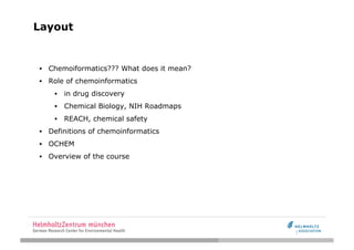 Introduction to Chemoinfornatics | PPT