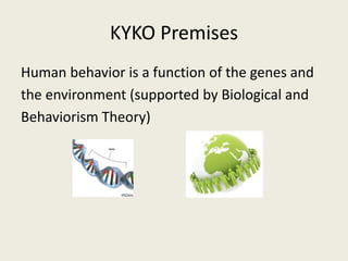 Kyko - an integrated model of personality profile | PPTX