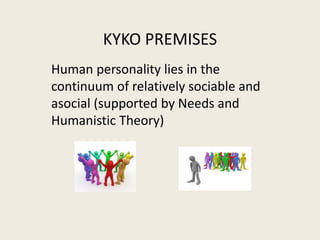 Kyko - an integrated model of personality profile | PPTX