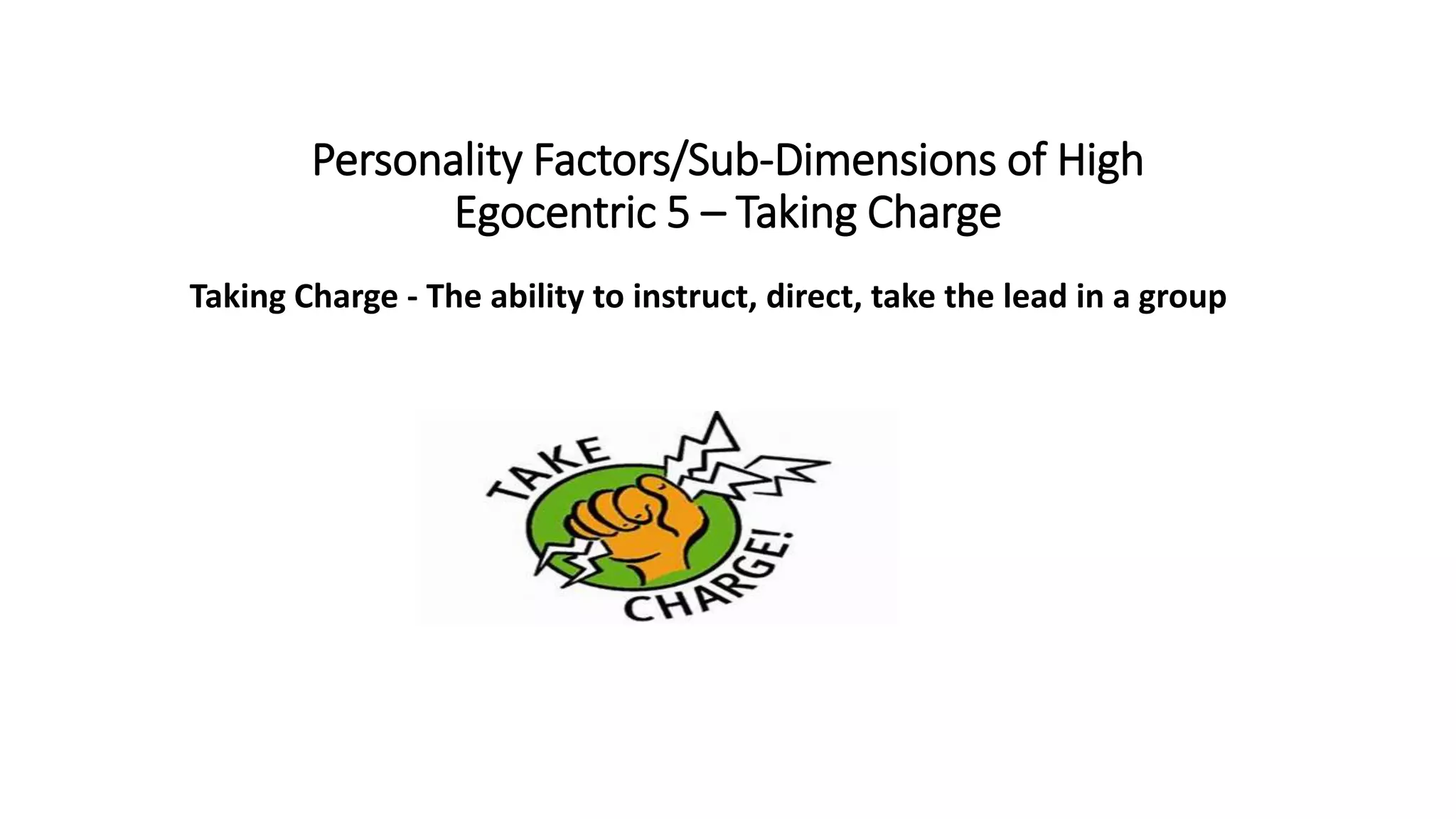 Kykology - Egocentric Dimension: Types and traits of the integrated ...