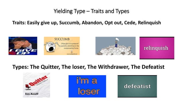 Kykology - Egocentric Dimension: Types and traits of the integrated ...